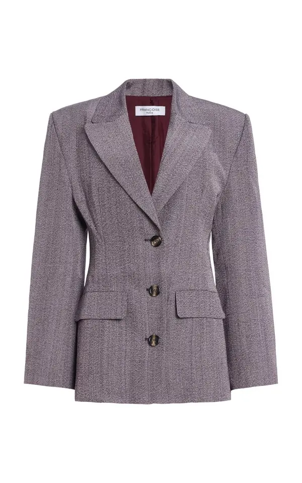Françoise Jemma Silk-blend Blazer