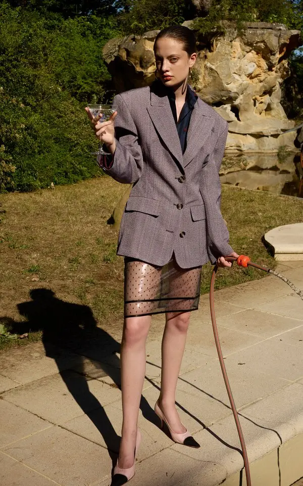 Françoise Jemma Silk-blend Blazer
