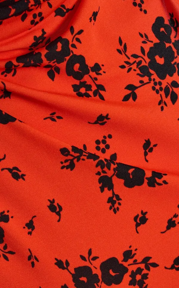 Françoise Karlie Floral Maxi Dress - Red