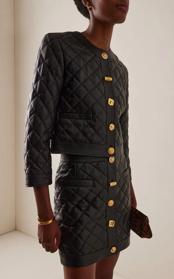 Françoise Gracie Leather Jacket