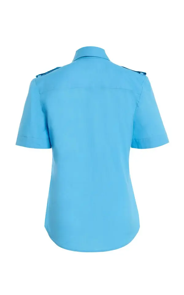 Françoise Sara Cotton Shirt - Blue