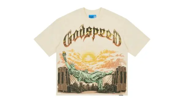 GODSPEED Burnt Bridges Ii Ng T-shirt - Bone
