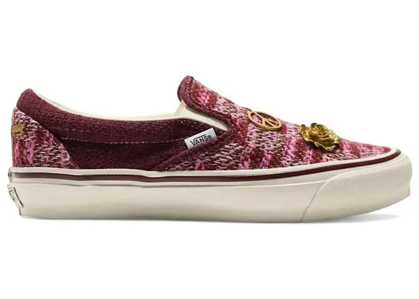 VANS Premium Classic Slipon Cardiganin - Brown/pink