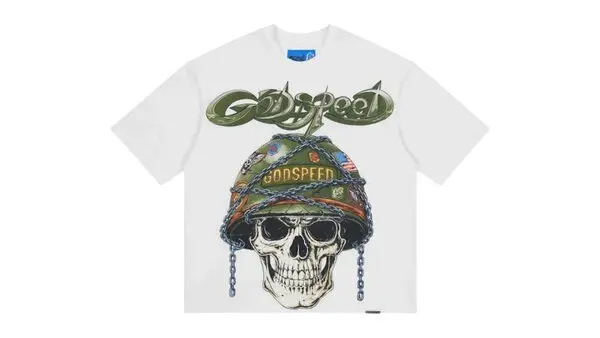 GODSPEED Badges Of Honor Ii Ng T-shirt - White
