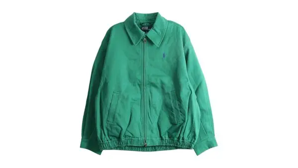 Polo Ralph Lauren Twill Woven Jacket - Bush Green