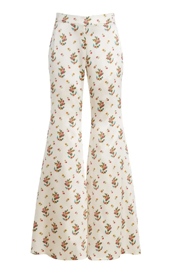 Françoise Zaoua Silk-blend Pants