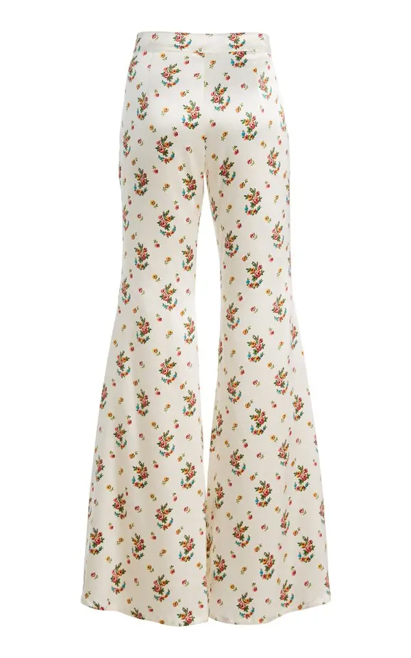 Françoise Zaoua Silk-blend Pants