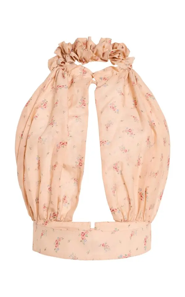 Françoise Medea Cotton-silk Blouse - Light Pink