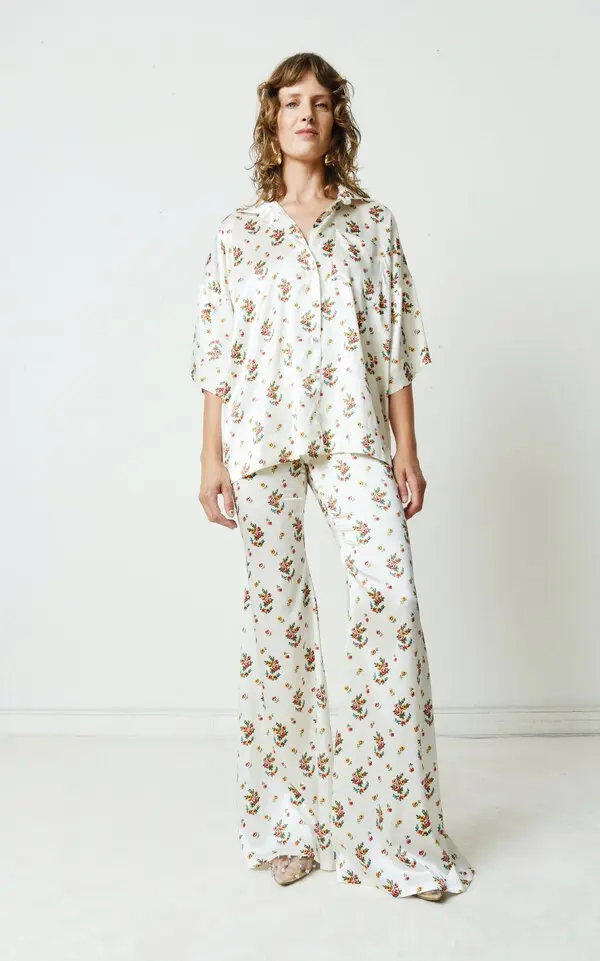 Françoise Blake Silk-blend Shirt