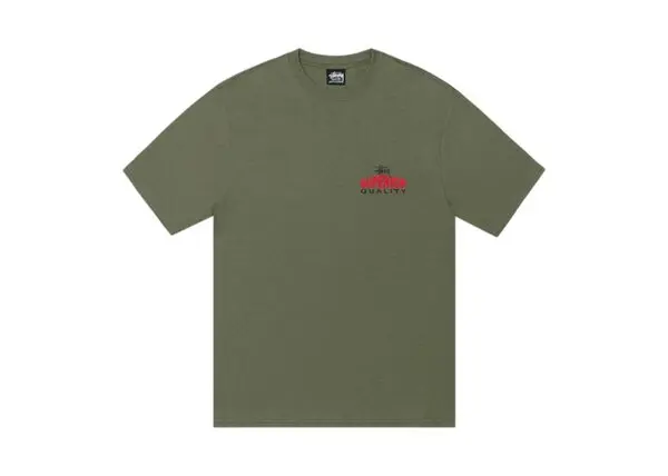 StÜssy Superior Quality T-shirt - Olive