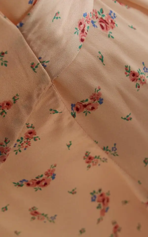 Françoise Amenis Silk Maxi Dress
