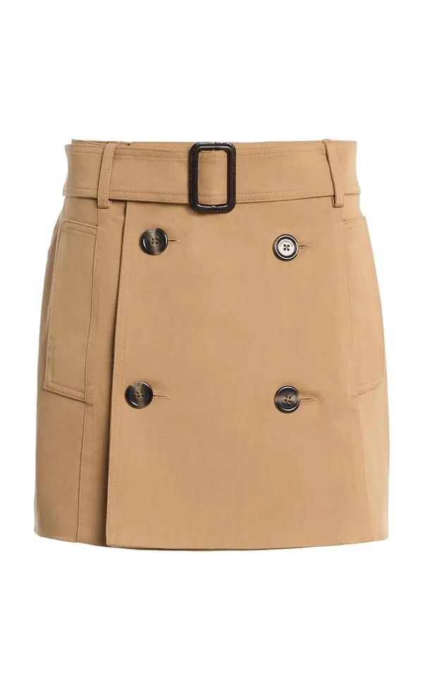 Françoise Solène Cotton Mini Skirt