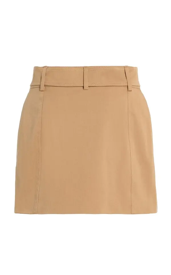 Françoise Solène Cotton Mini Skirt