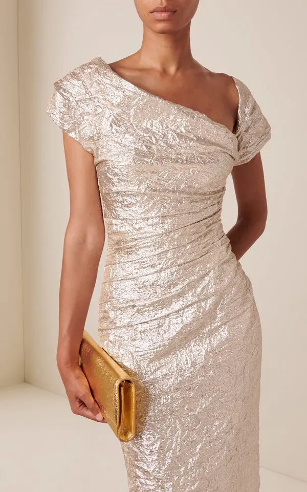 MARMAR HALIM Asymmetric Maxi Dress