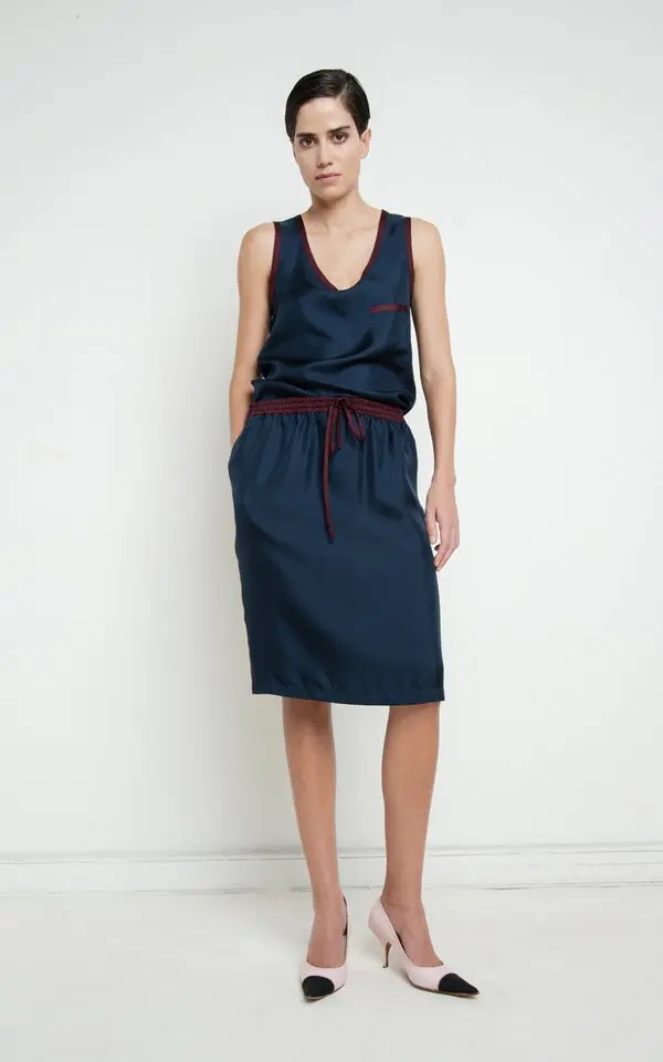 Françoise Fanny Silk Tank