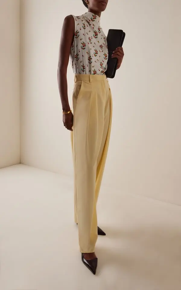 Françoise Maelis Silk-blend Top
