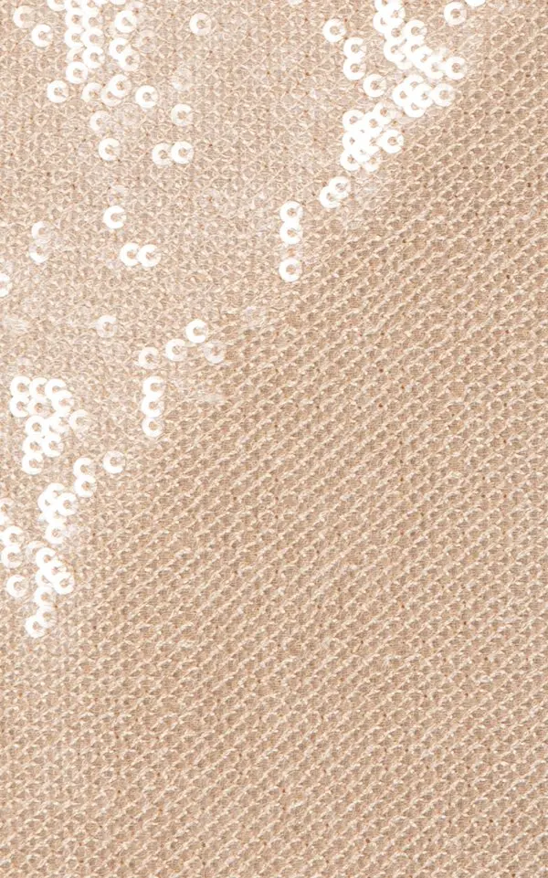 MARMAR HALIM High-neck Sequin Maxi Dress - Nude