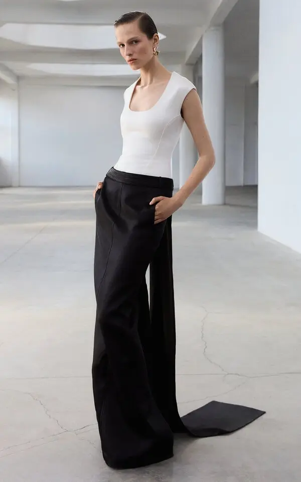 MARMAR HALIM Satin Maxi Dress