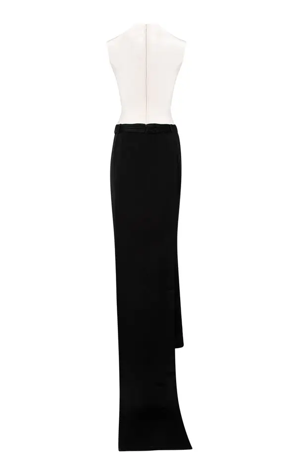 MARMAR HALIM Satin Maxi Dress