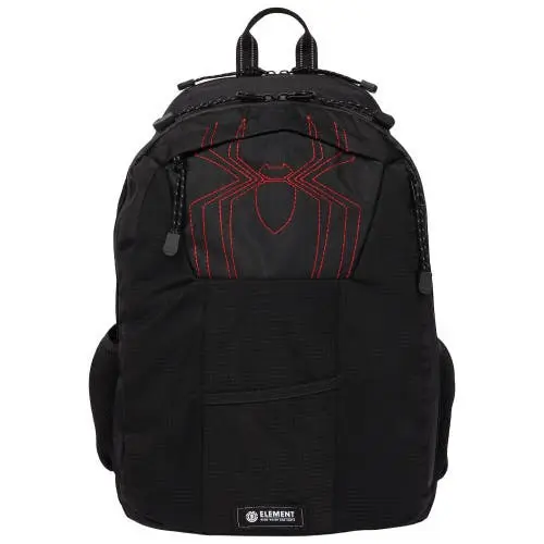ELEMENT Spider-man Contrast Stitch Spider Backpack - Black