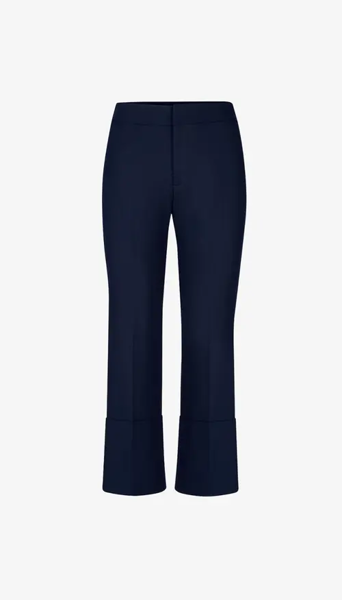 Smythe Cuffed Cropped Straight Leg Pants
