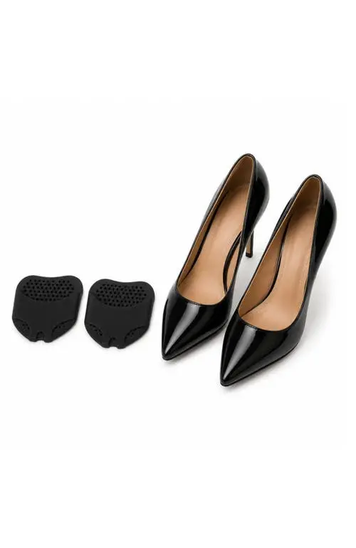 LECHERY® 2-pack Anti-slip Forefoot Protective Pads - Black