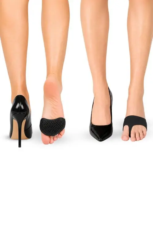 LECHERY® 2-pack Anti-slip Forefoot Protective Pads - Black