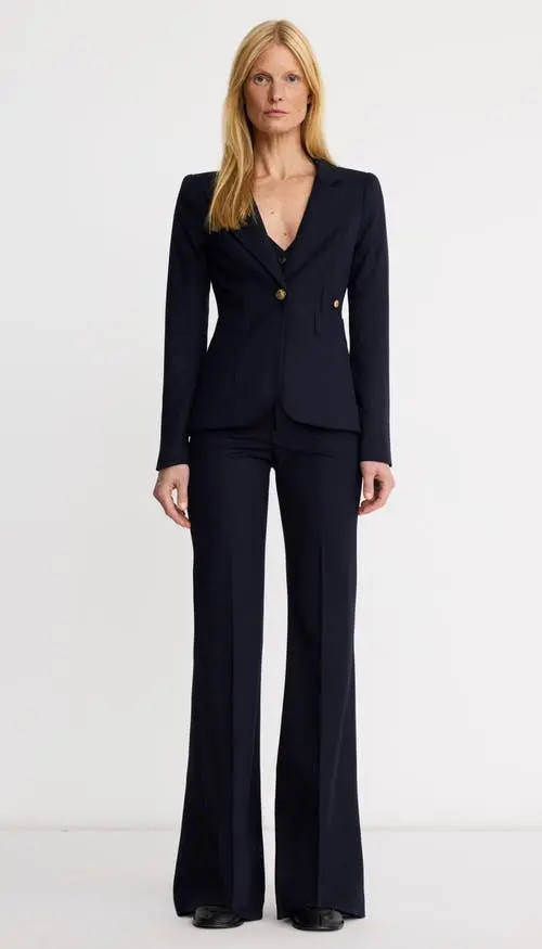 Smythe Full Back Duchess Blazer - Deep Navy