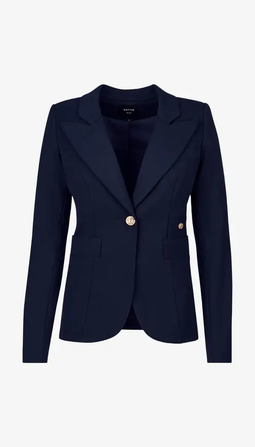 Smythe Full Back Duchess Blazer - Deep Navy