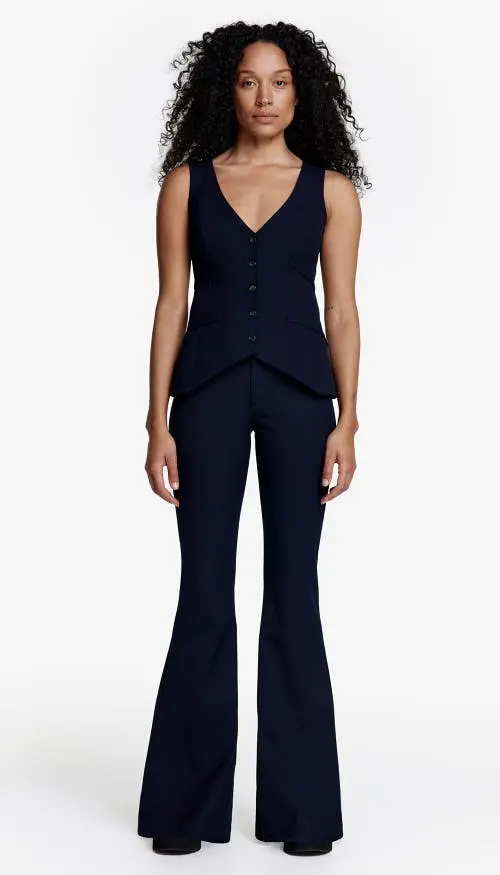 Smythe Bootcut Pant - Deep Navy