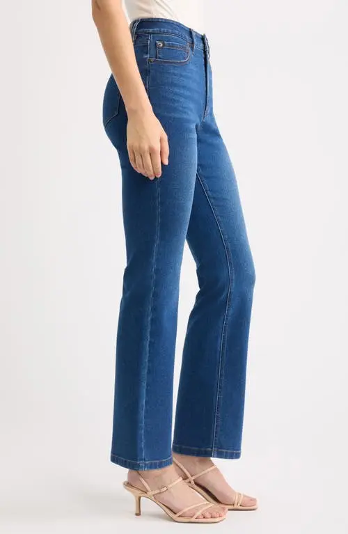 Anne Klein High-waist Bootcut Jeans