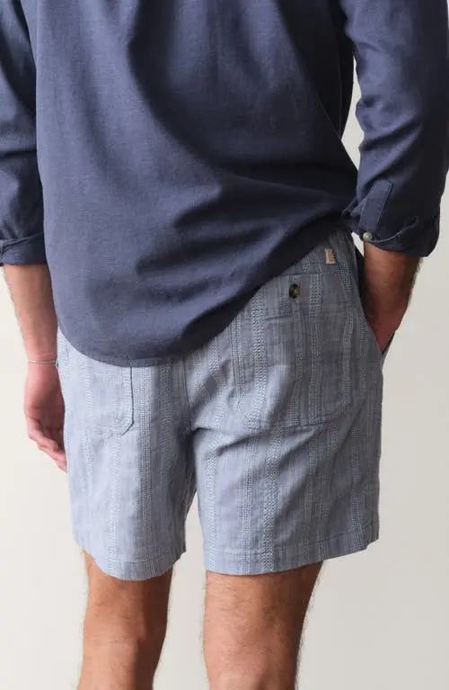 Marine Layer Saturday Beach Striped Shorts