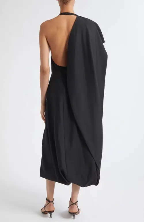 RÓHE Twisted Cape Dress