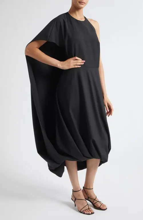 RÓHE Twisted Cape Dress