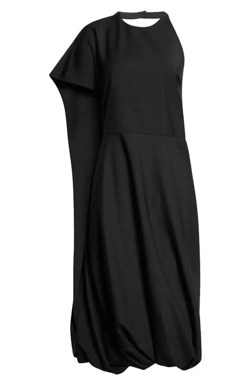 RÓHE Twisted Cape Dress
