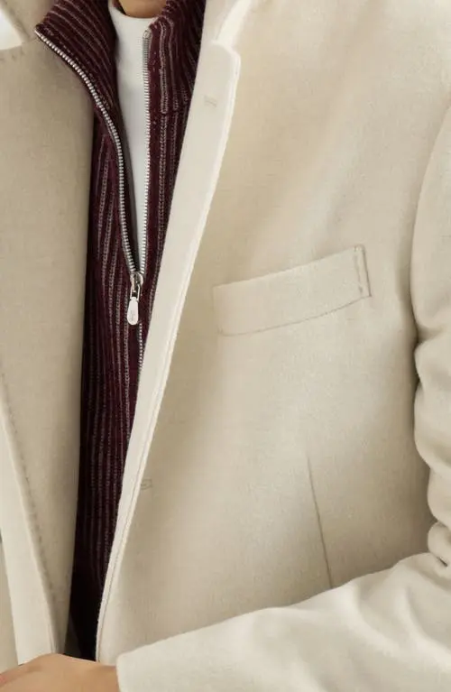 Brunello Cucinelli Lightweight Water-resistant Cashmere Coat With Double Vents