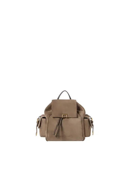 Brunello Cucinelli Suede Sartorial Backpack