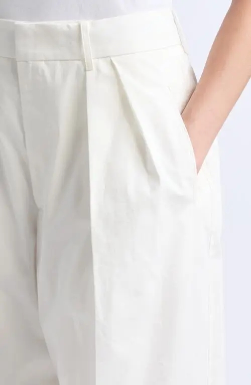 KALLMEYER Joel Pleated Trousers - Ivory