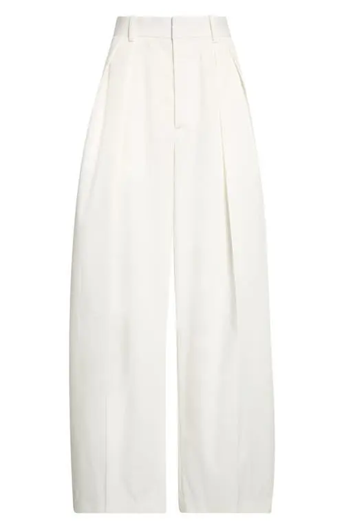 KALLMEYER Joel Pleated Trousers - Ivory