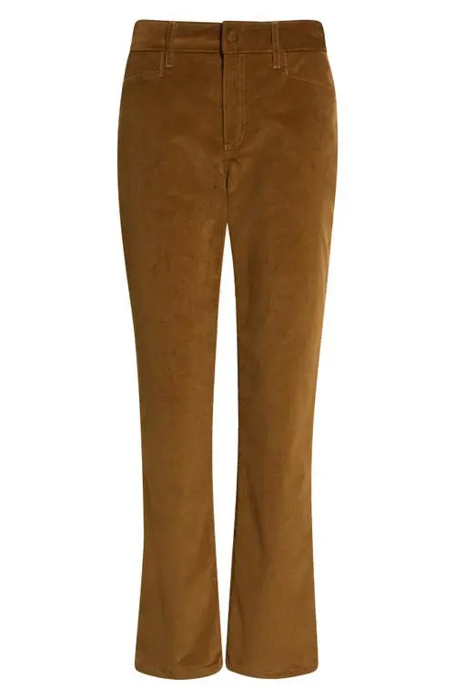 TOM FORD Stretch Cotton Velvet Skinny Flare Pants - Tobacco