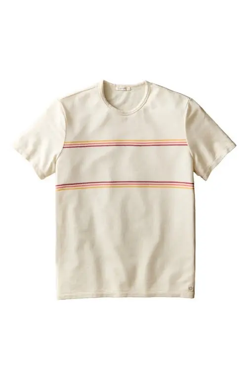 Marine Layer Signature Jacquard Crewneck T-shirt