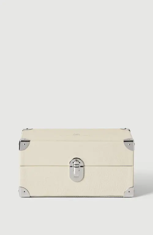 Brunello Cucinelli Grained Calfskin Watch Box - Ivory