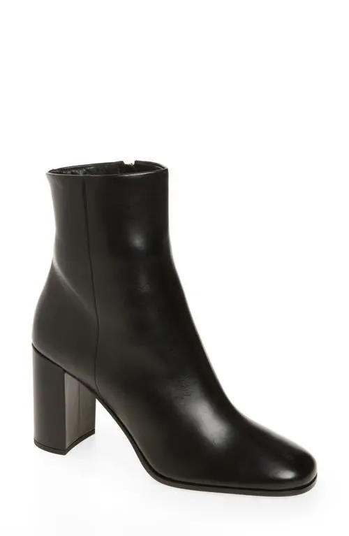 Prada Leather Bootie - Nero