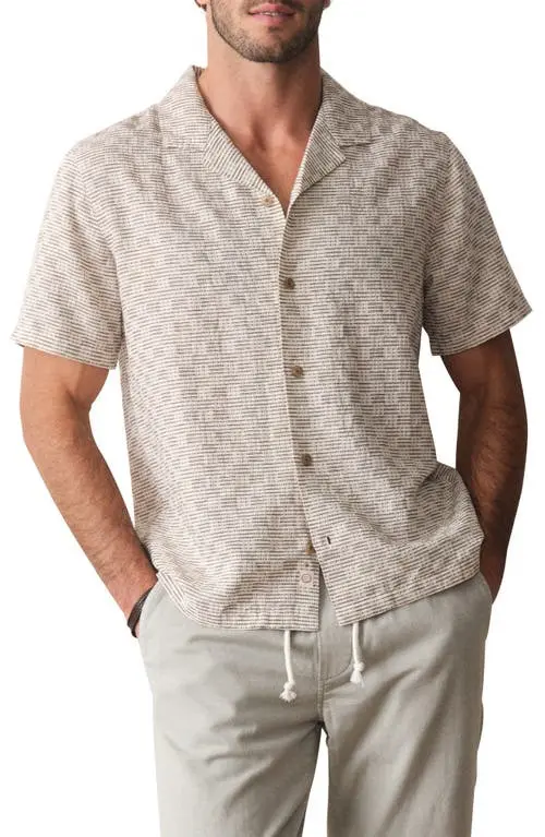 Marine Layer Dobby Resort Shirt