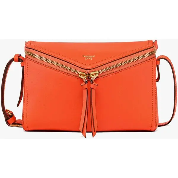 Mcm Small Diamant 3d Shoulder Bag In Calfskin