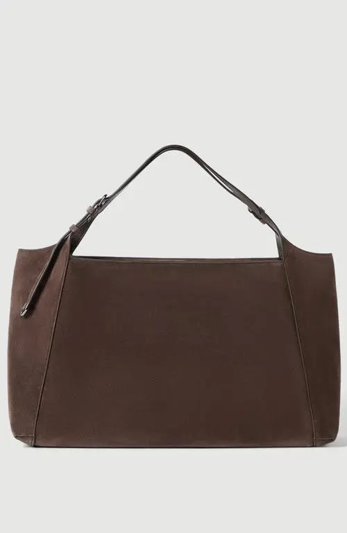 Brunello Cucinelli Shopper Bag In Suede