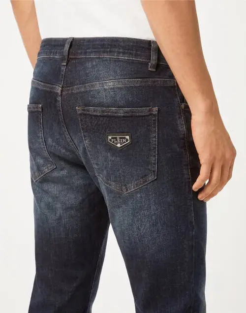 Philipp Plein New Tapered Fit Jeans Basic