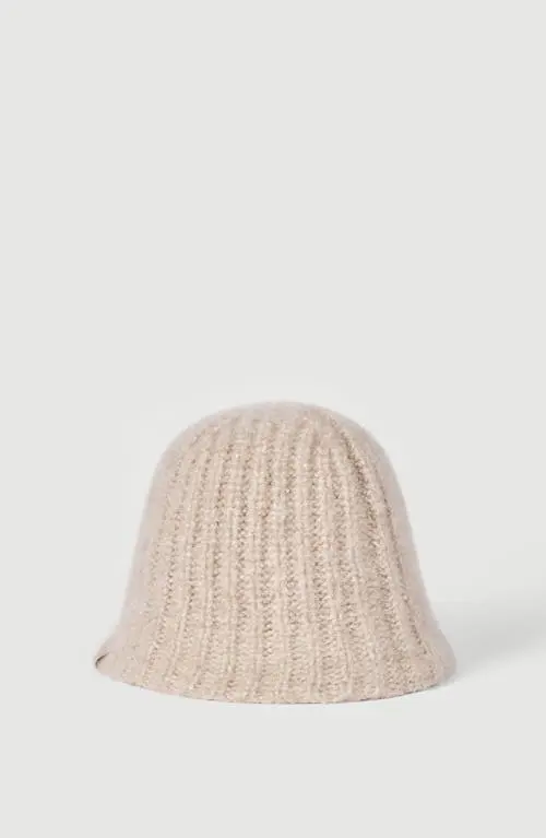 Brunello Cucinelli Cashmere Diamond Yarn Rib Knit Bucket Hat
