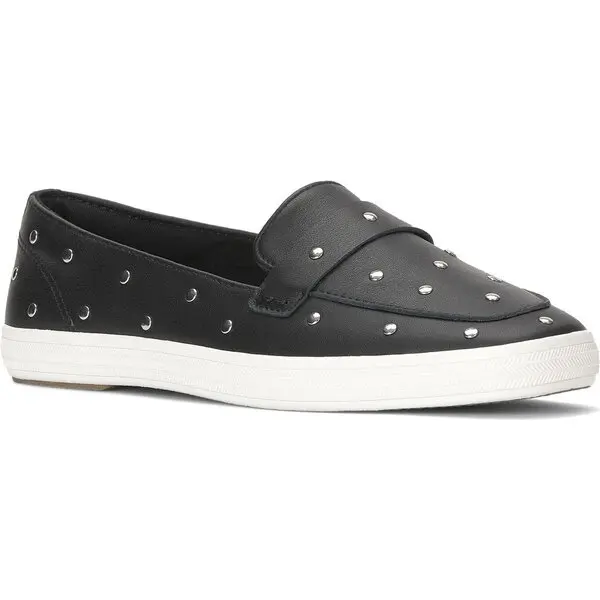 Keds® Loafer - Black/silver