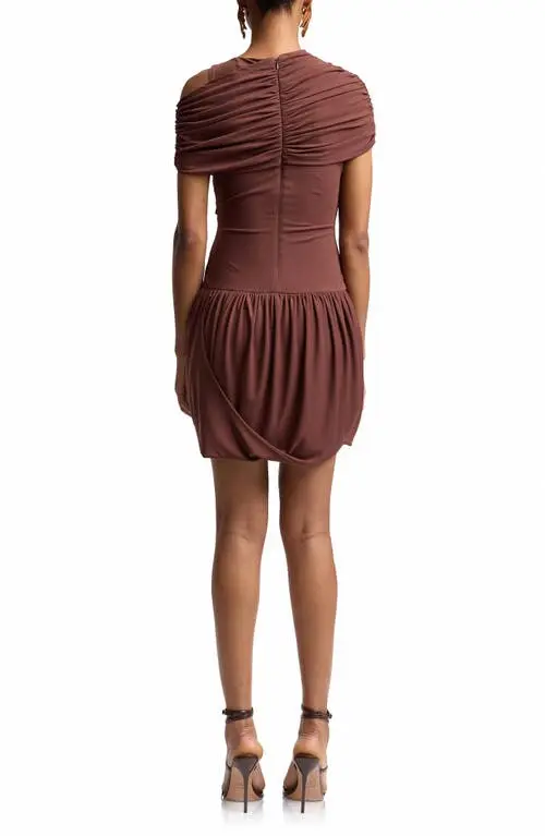 Avec Les Filles Draped Minidress